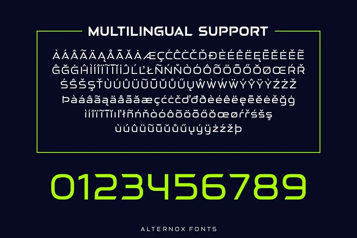 Alternox Font - YouWorkForThem