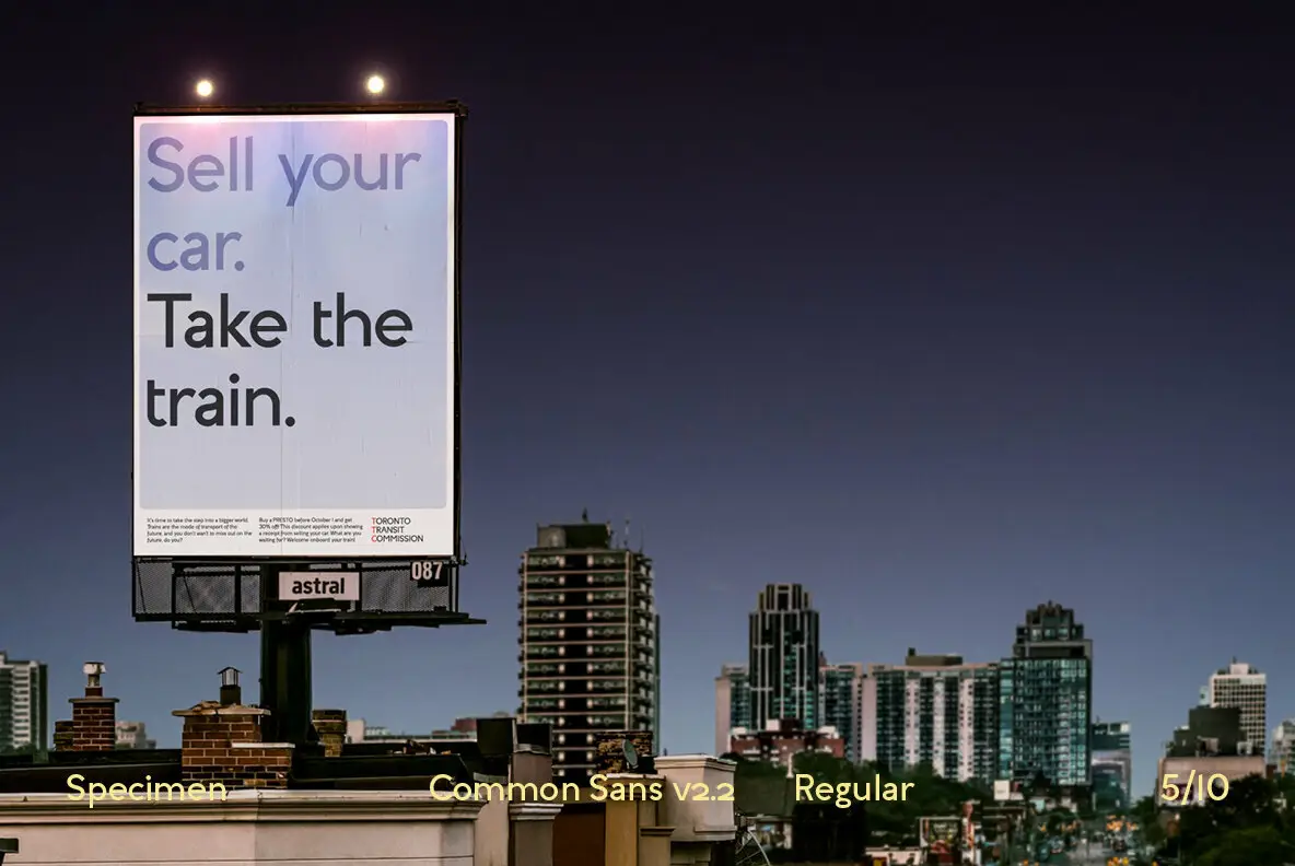 Common Sans Font - FontPath