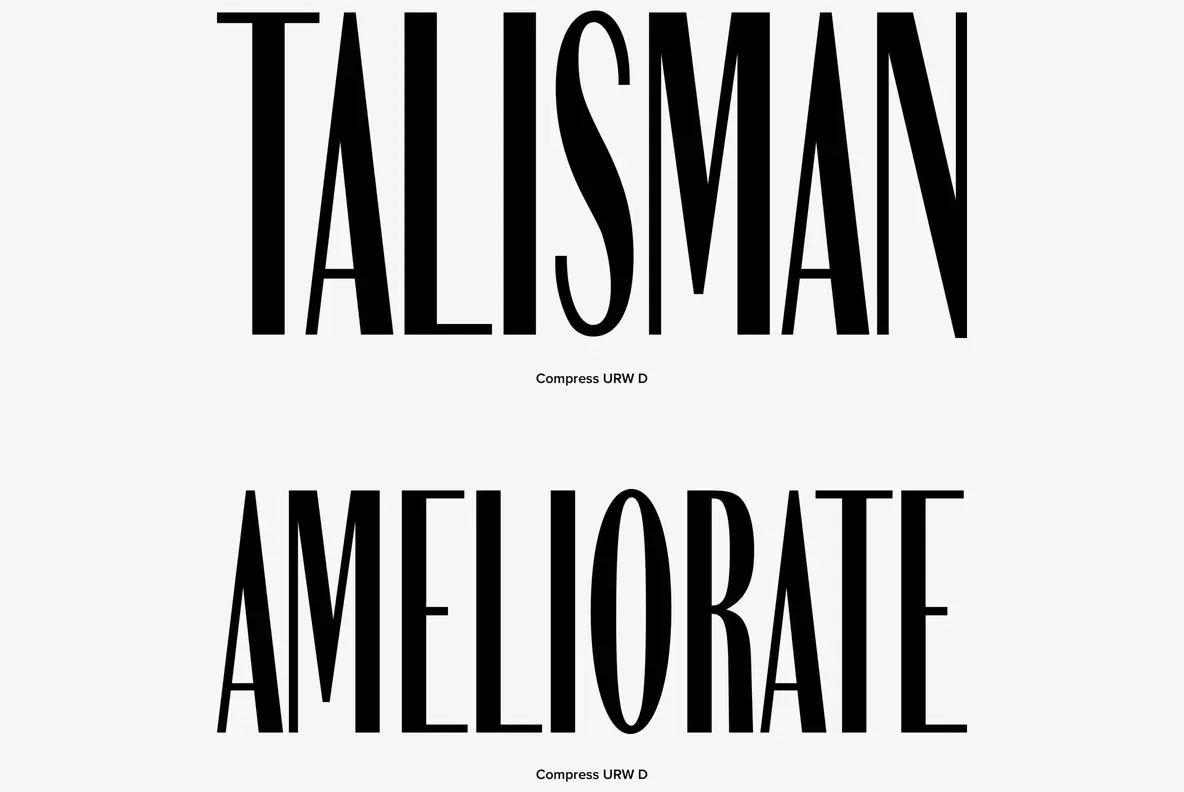 Compress Font - YouWorkForThem