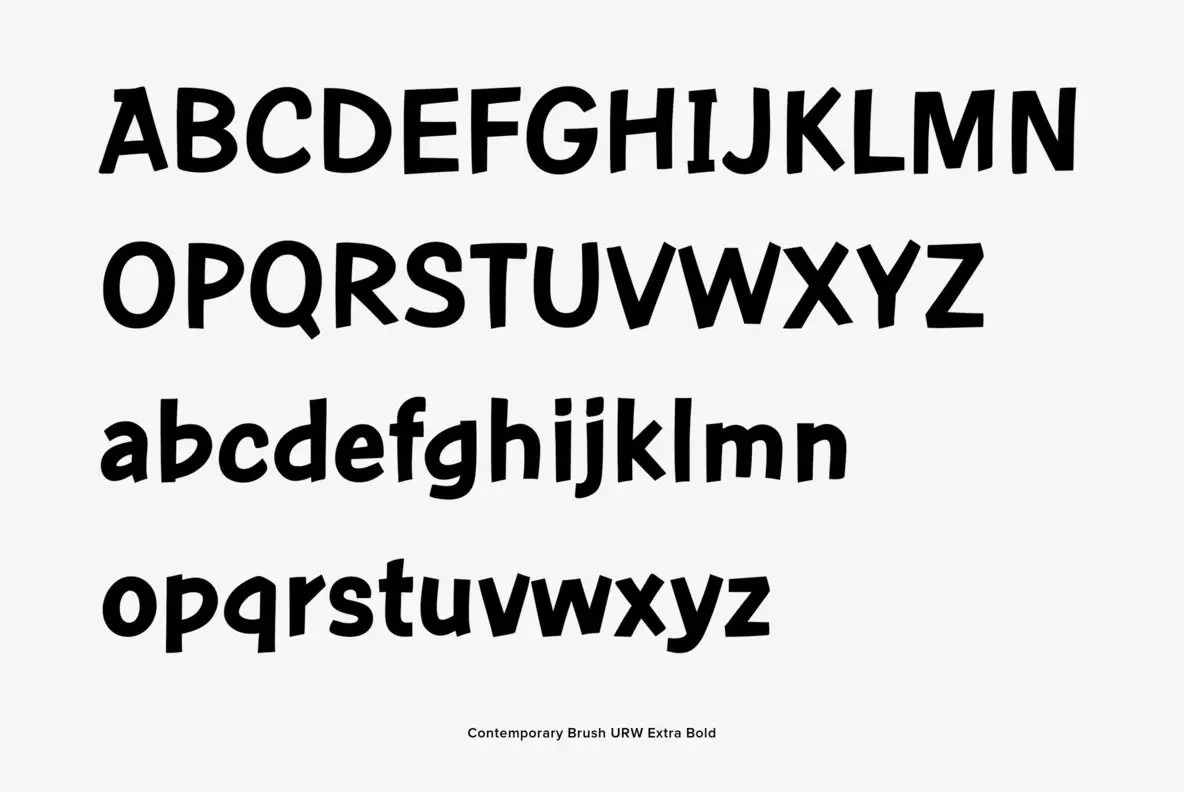 Contemporary Brush Font - YouWorkForThem