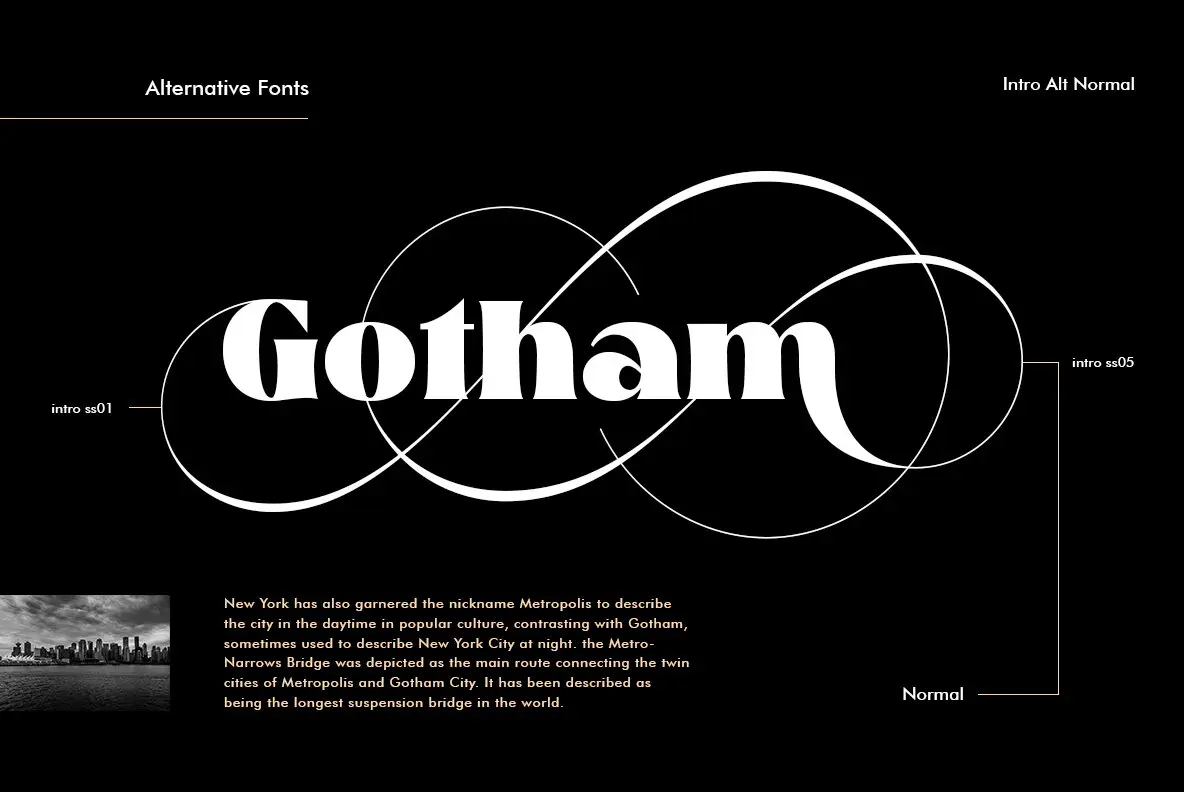Glosta Font - YouWorkForThem