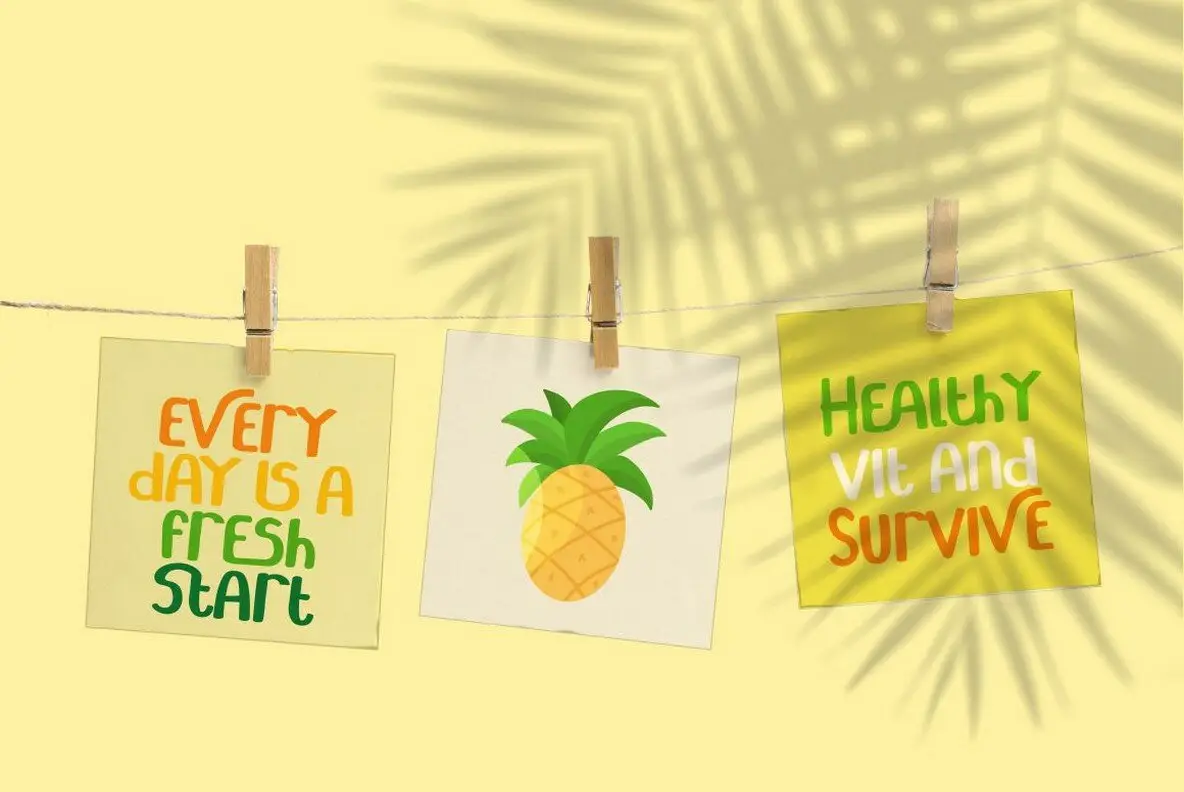 Double Pineapple Font - FontPath