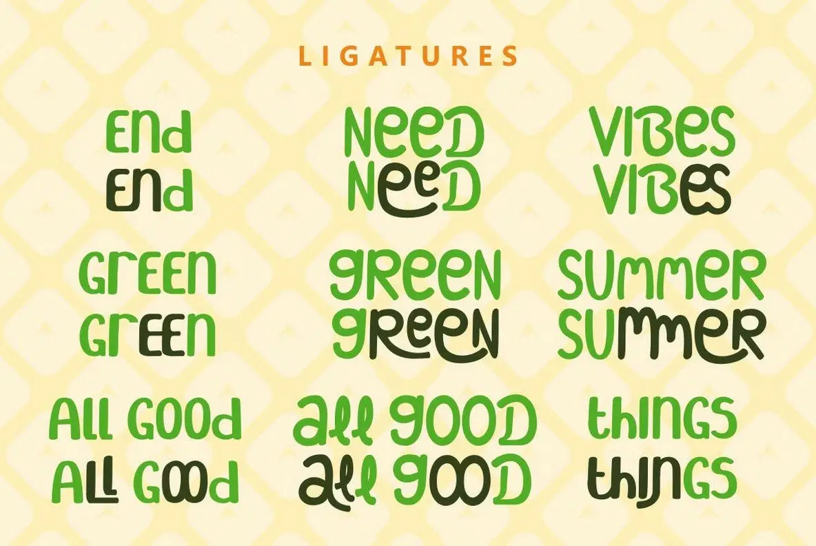 Double Pineapple Font - FontPath