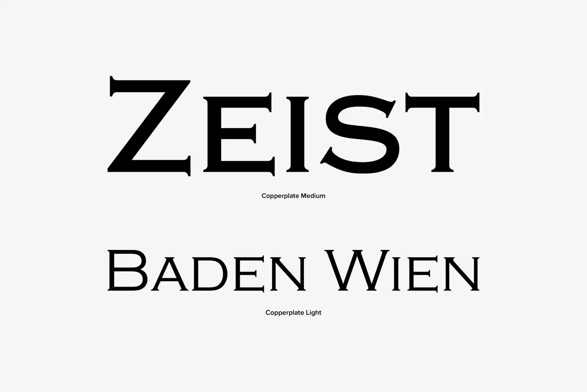 Copperplate Font - FontPath