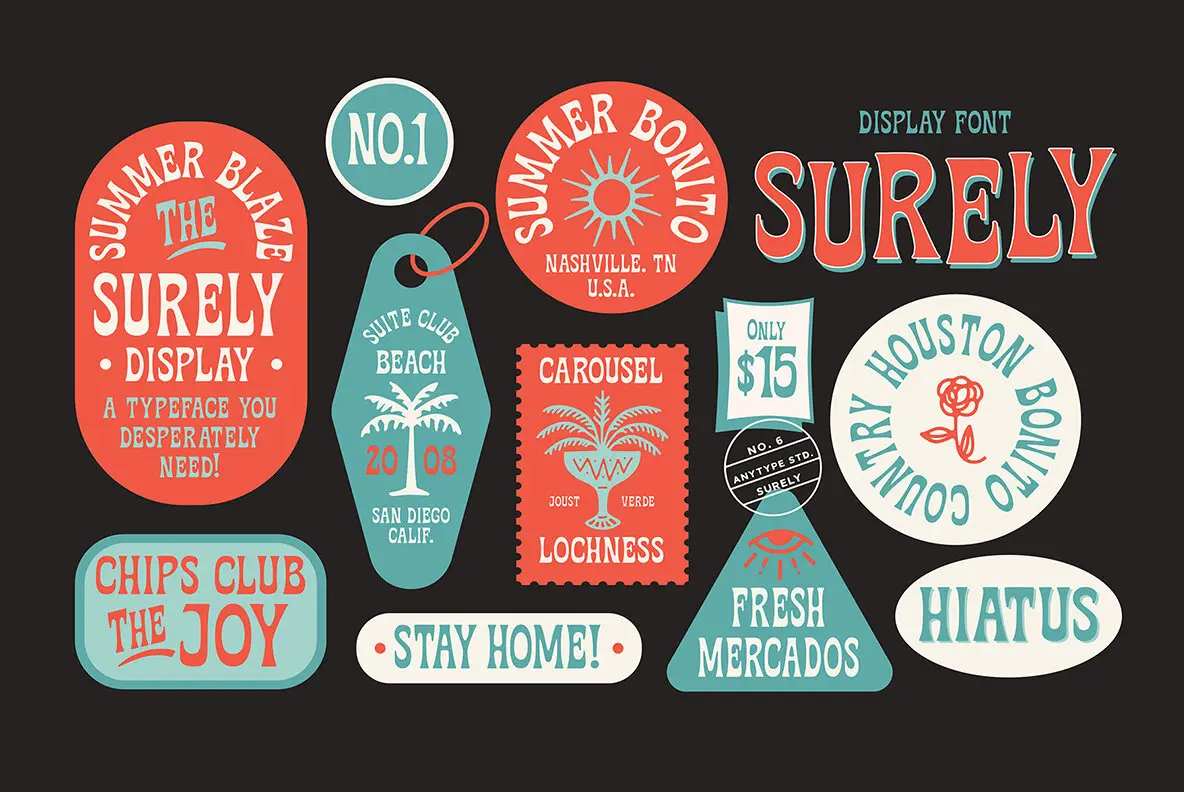 Surely Font - YouWorkForThem