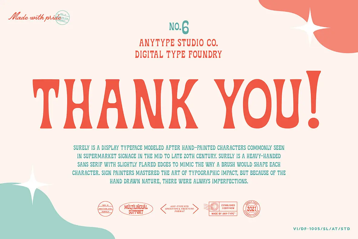 Surely Font - YouWorkForThem