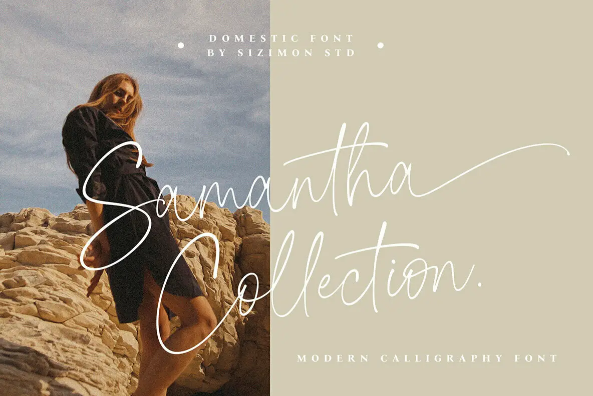 Domestic Script Font - FontPath