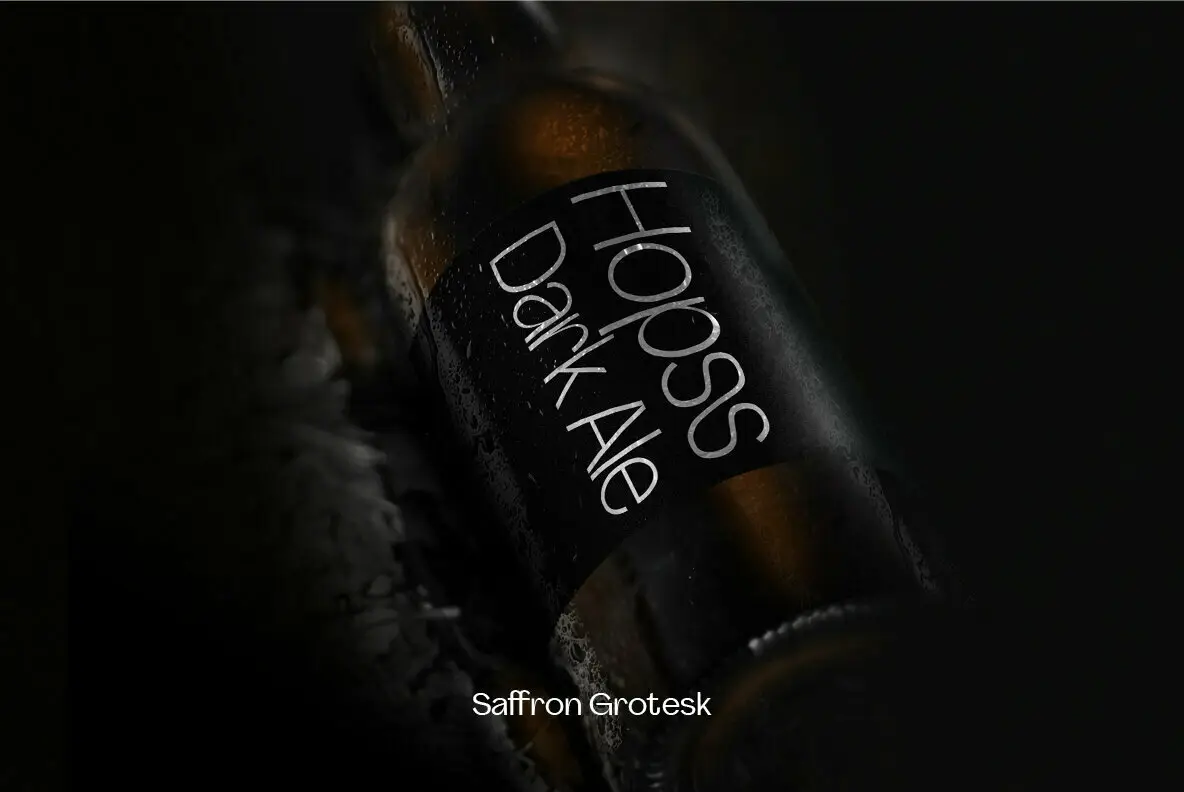 Saffron Font - YouWorkForThem