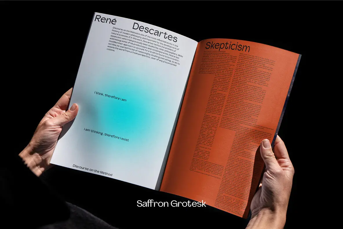 Saffron Font - YouWorkForThem