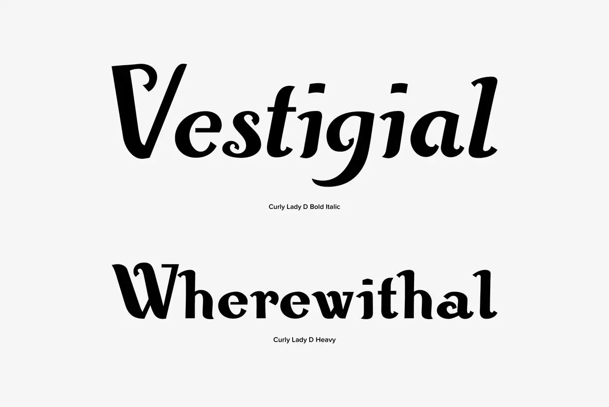 Curly Lady Font - FontPath