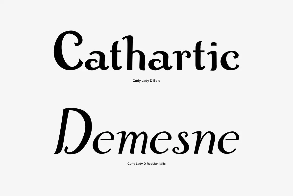 Curly Lady Font - FontPath