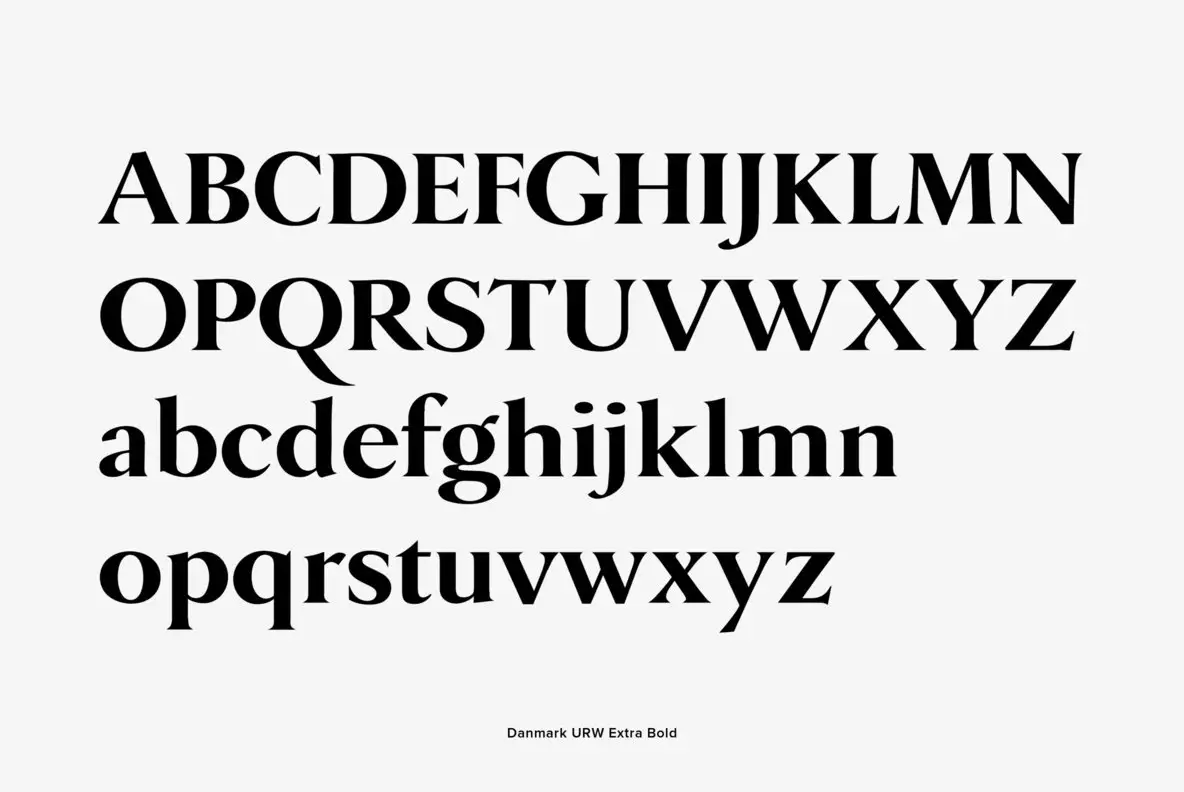 Danmark Font - YouWorkForThem