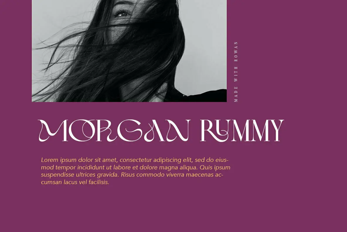 Rowan Font - YouWorkForThem