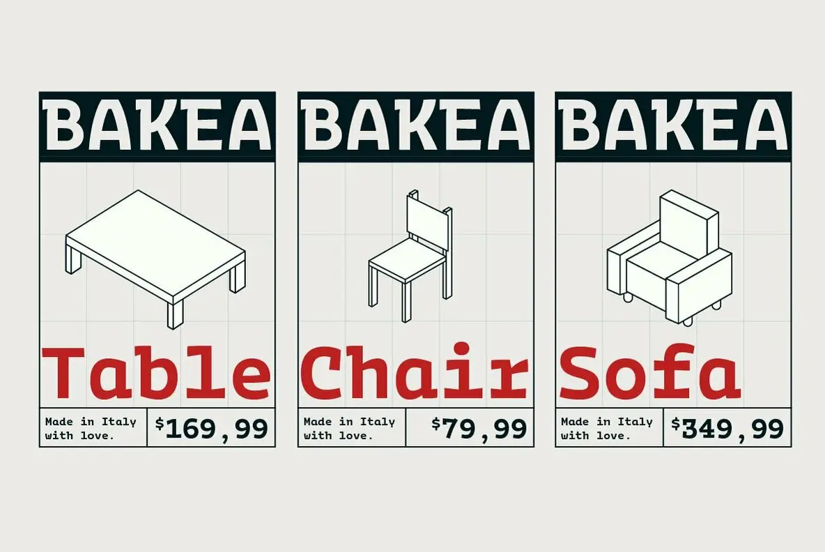 Bakemono Font - YouWorkForThem