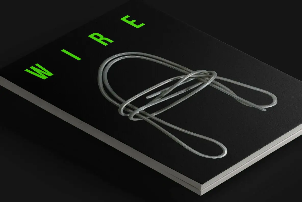 Wire SVG Font - YouWorkForThem