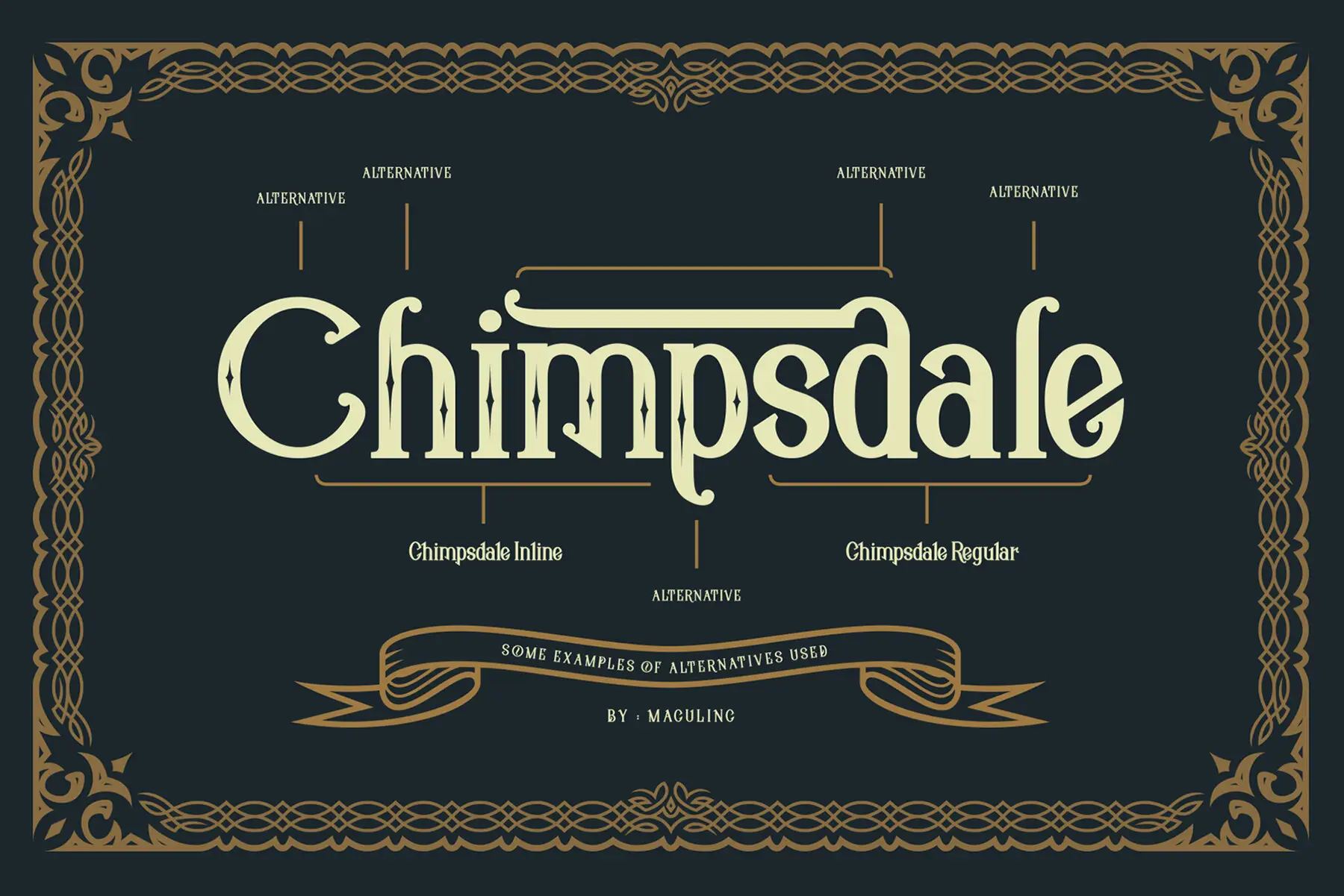 Chimpsdale Font - YouWorkForThem