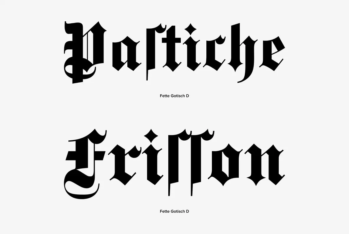 Fette Gotisch Font - FontPath