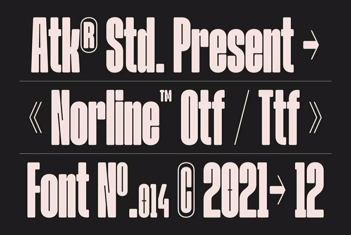 Norline Font - YouWorkForThem