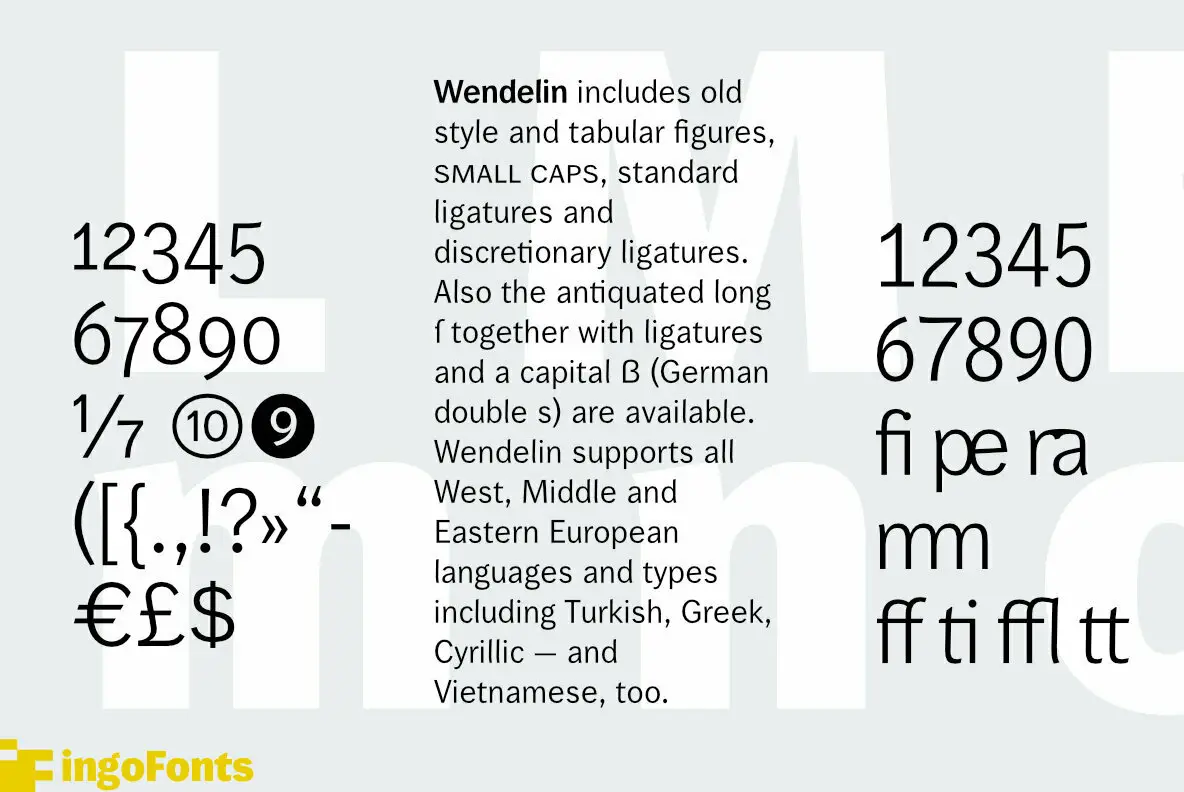 Wendelin Pro Font - FontPath