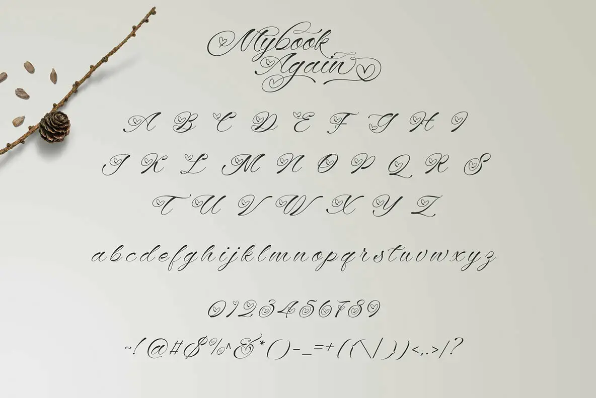 Mybook Again Font - YouWorkForThem
