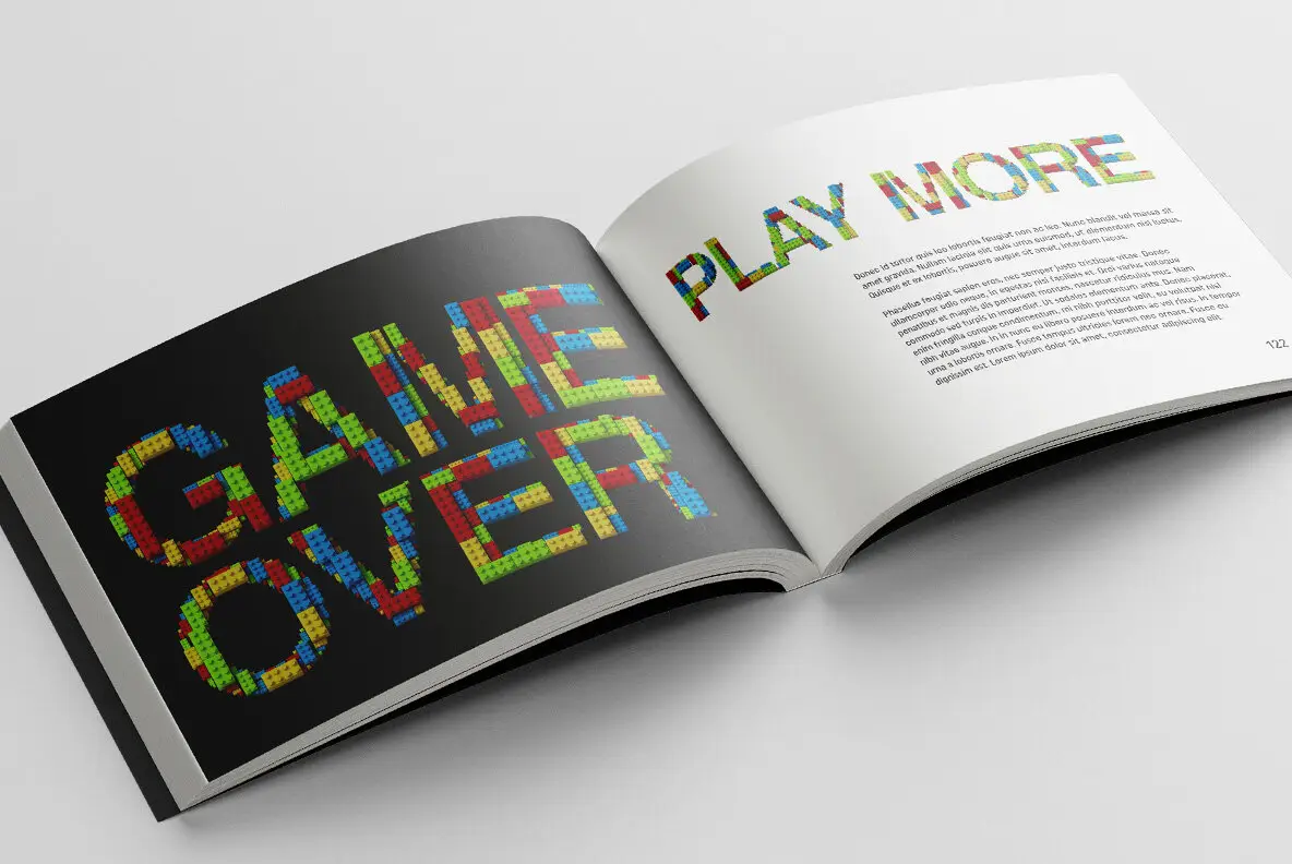 Lego Scatter SVG Font - YouWorkForThem