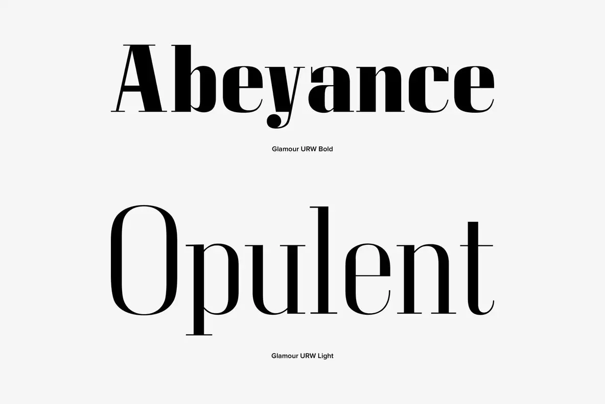 Glamour Font - FontPath