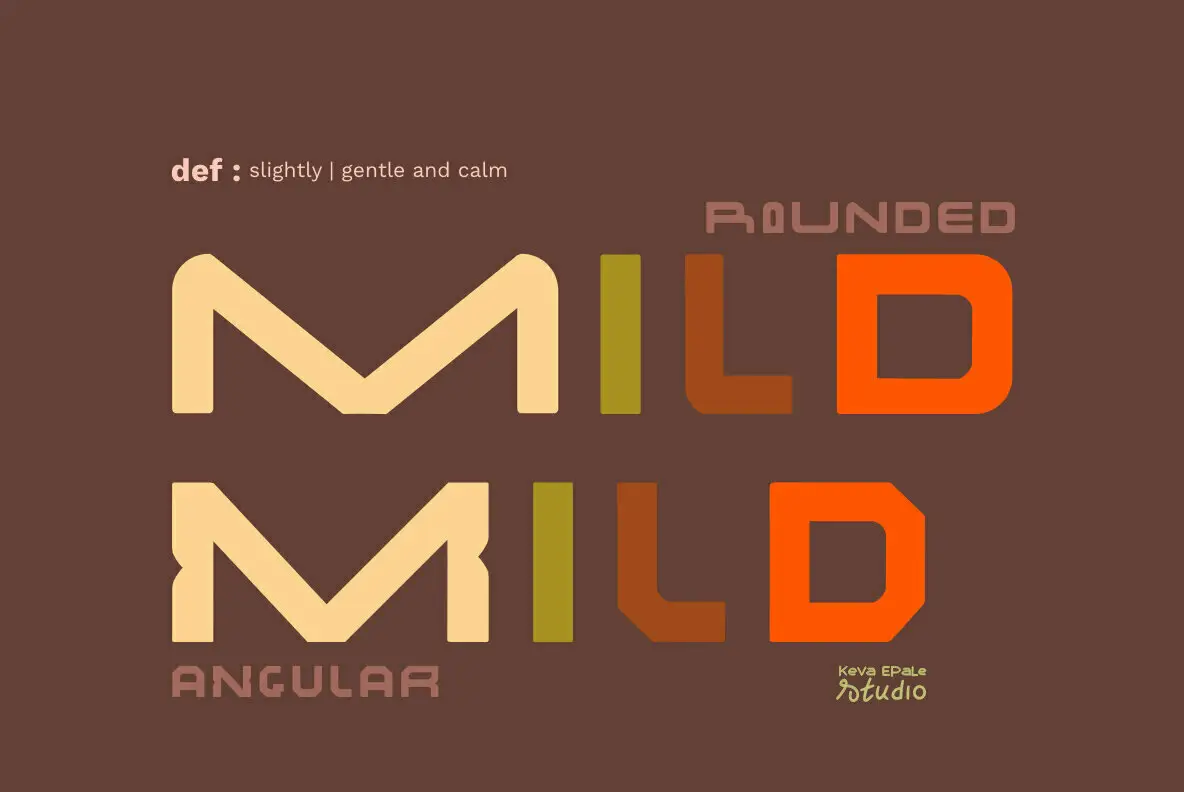 Mild Font - YouWorkForThem