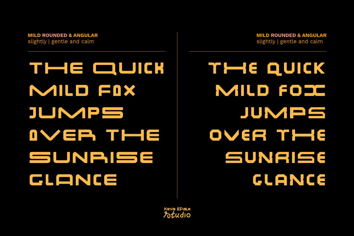 Mild Font - YouWorkForThem