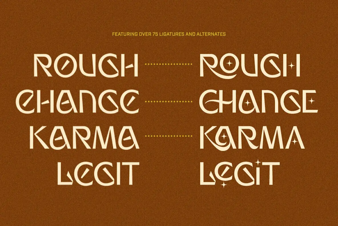 Doric Font - YouWorkForThem