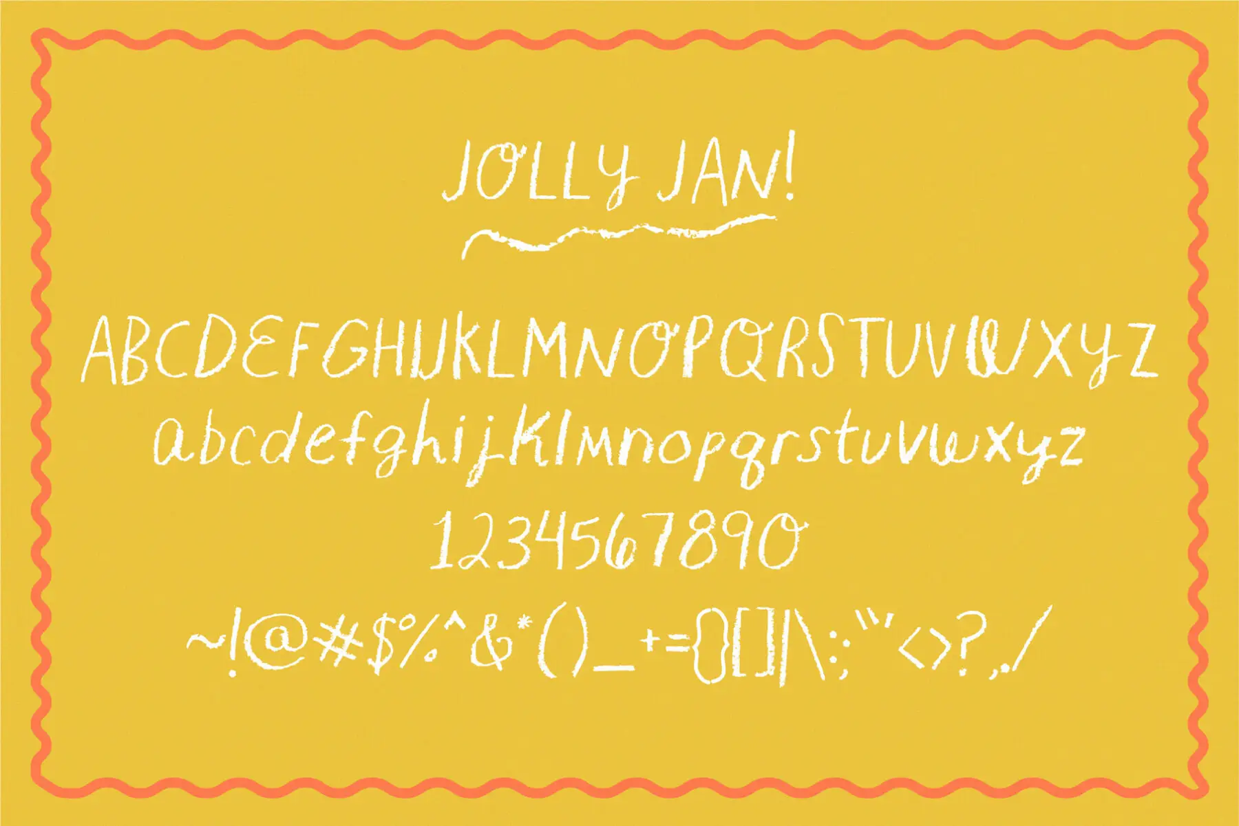 Jolly Jan Font - YouWorkForThem