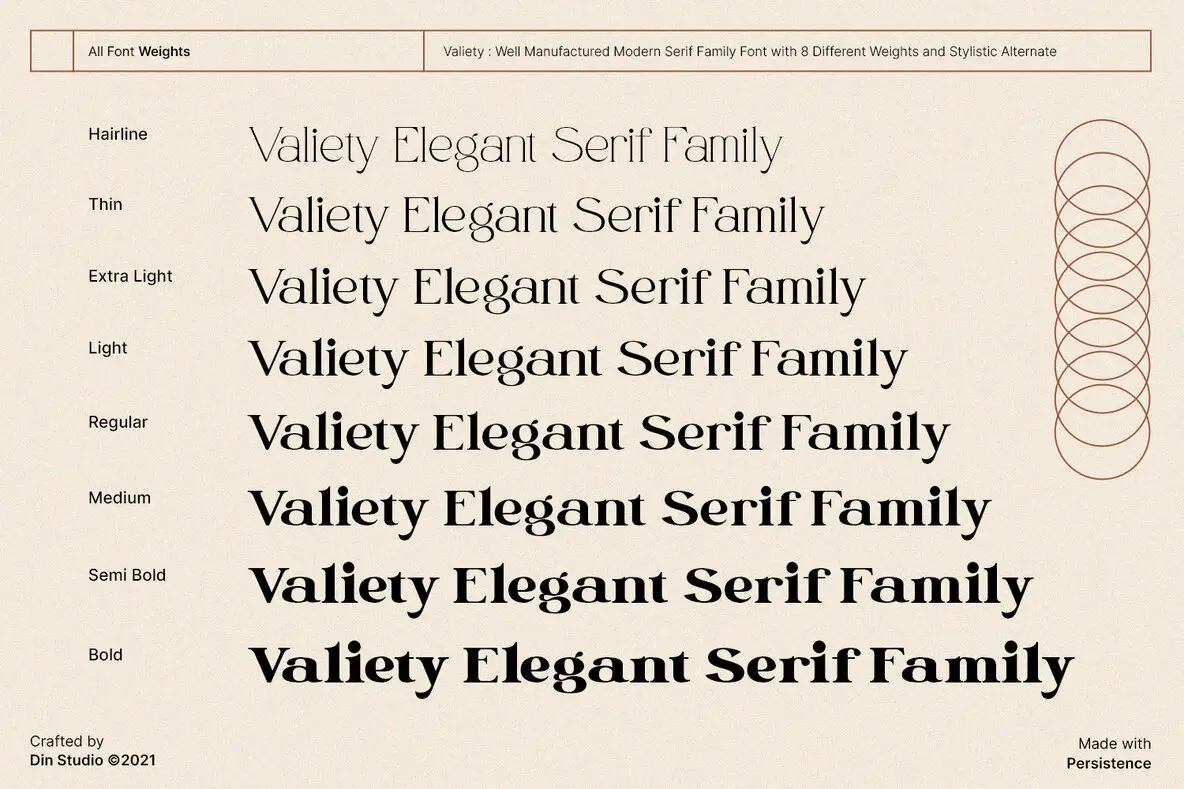 Valiety Font - YouWorkForThem
