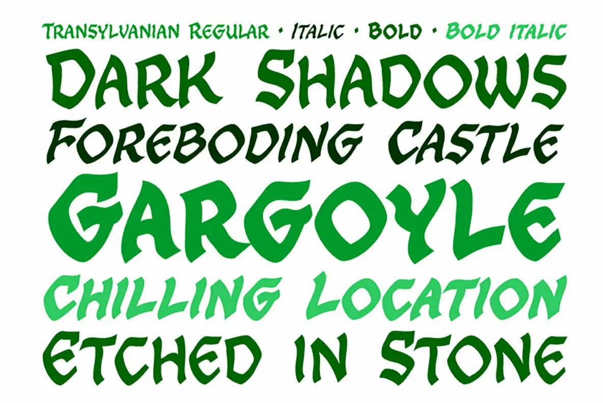 Transylvanian Font - FontPath