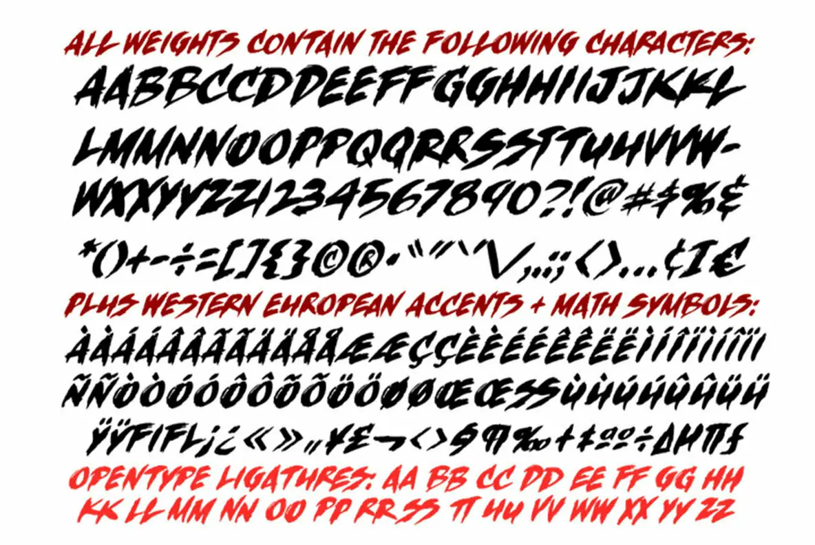 Vengeance is Mine Font - FontPath