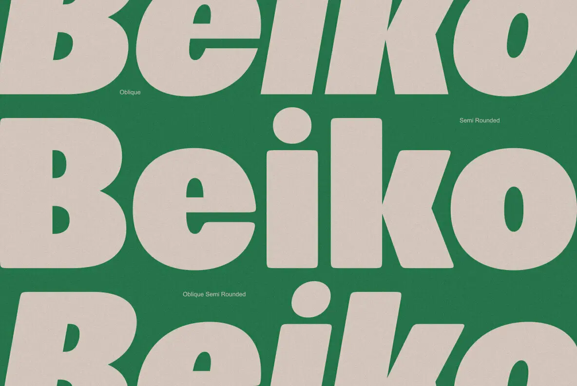 Beiko Heavy Font - FontPath