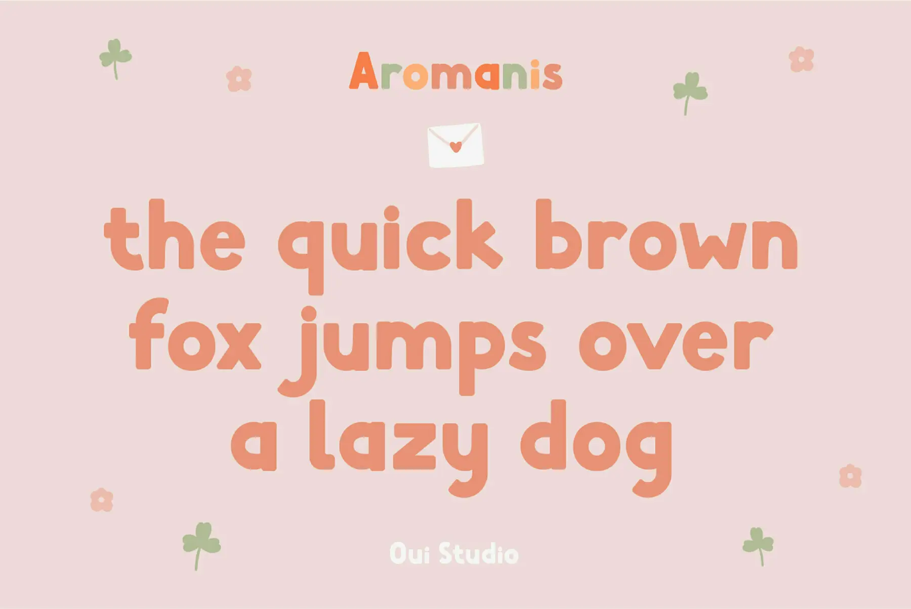 Aromanis Font - YouWorkForThem