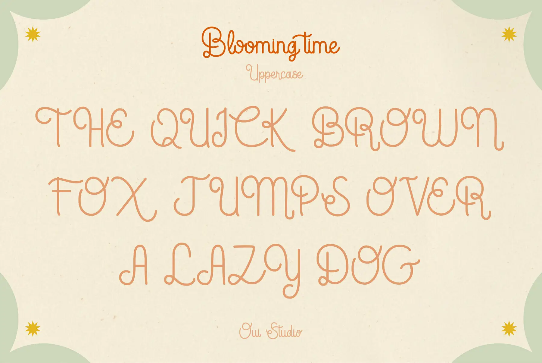Blooming Time Font - FontPath