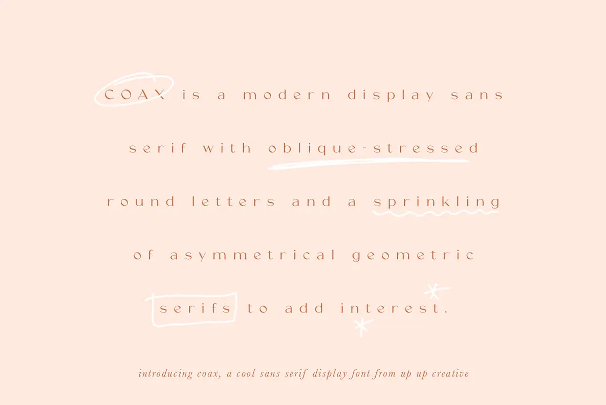 Coax Font - YouWorkForThem