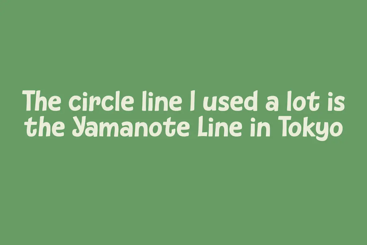 Subway Circle Font - FontPath