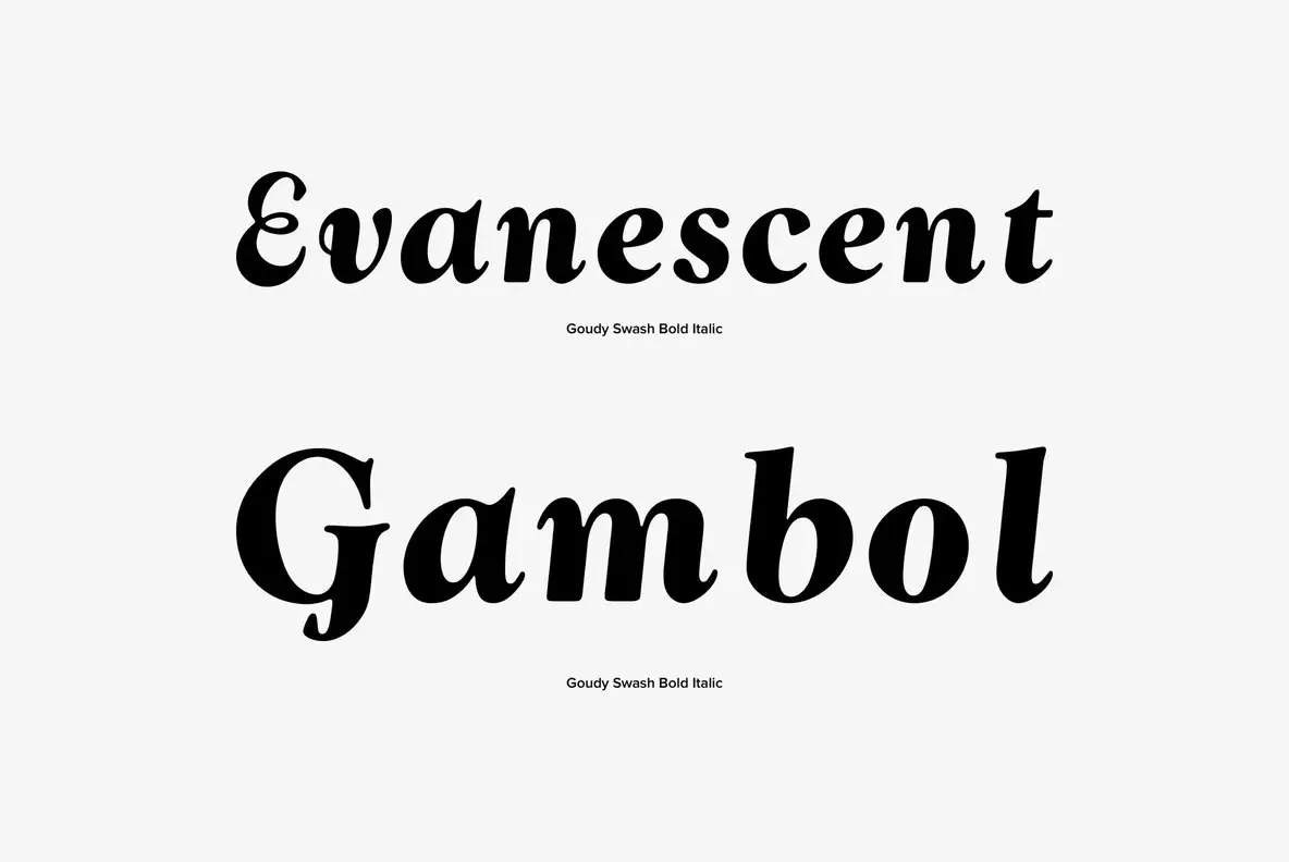 WTC Goudy Swash Font - YouWorkForThem