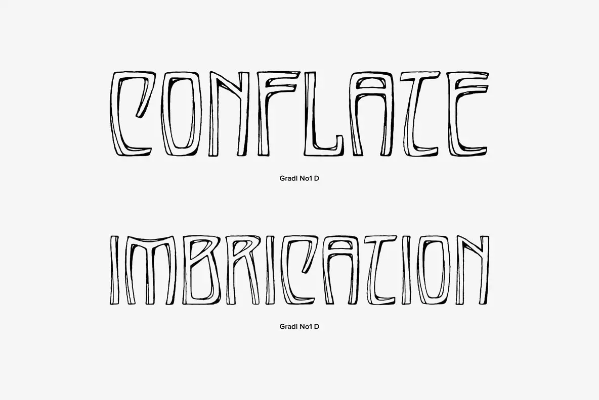 Gradl Font - YouWorkForThem