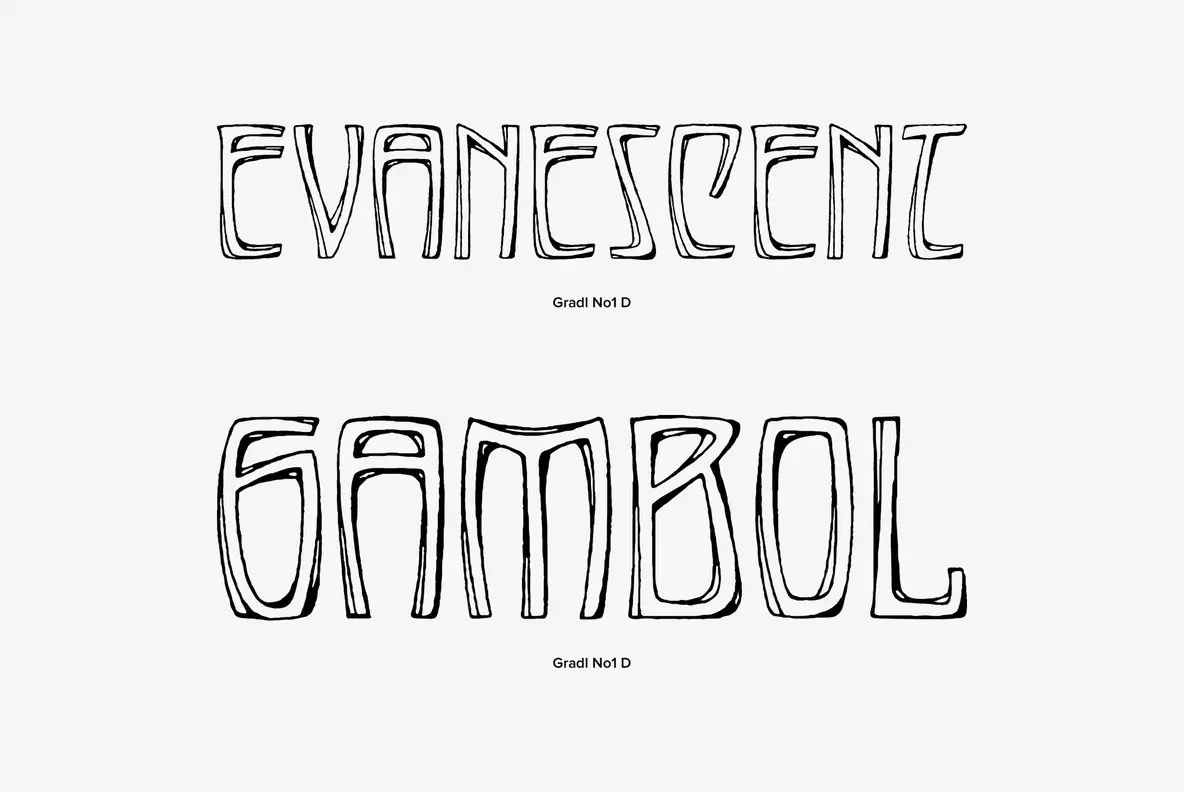 Gradl Font - YouWorkForThem