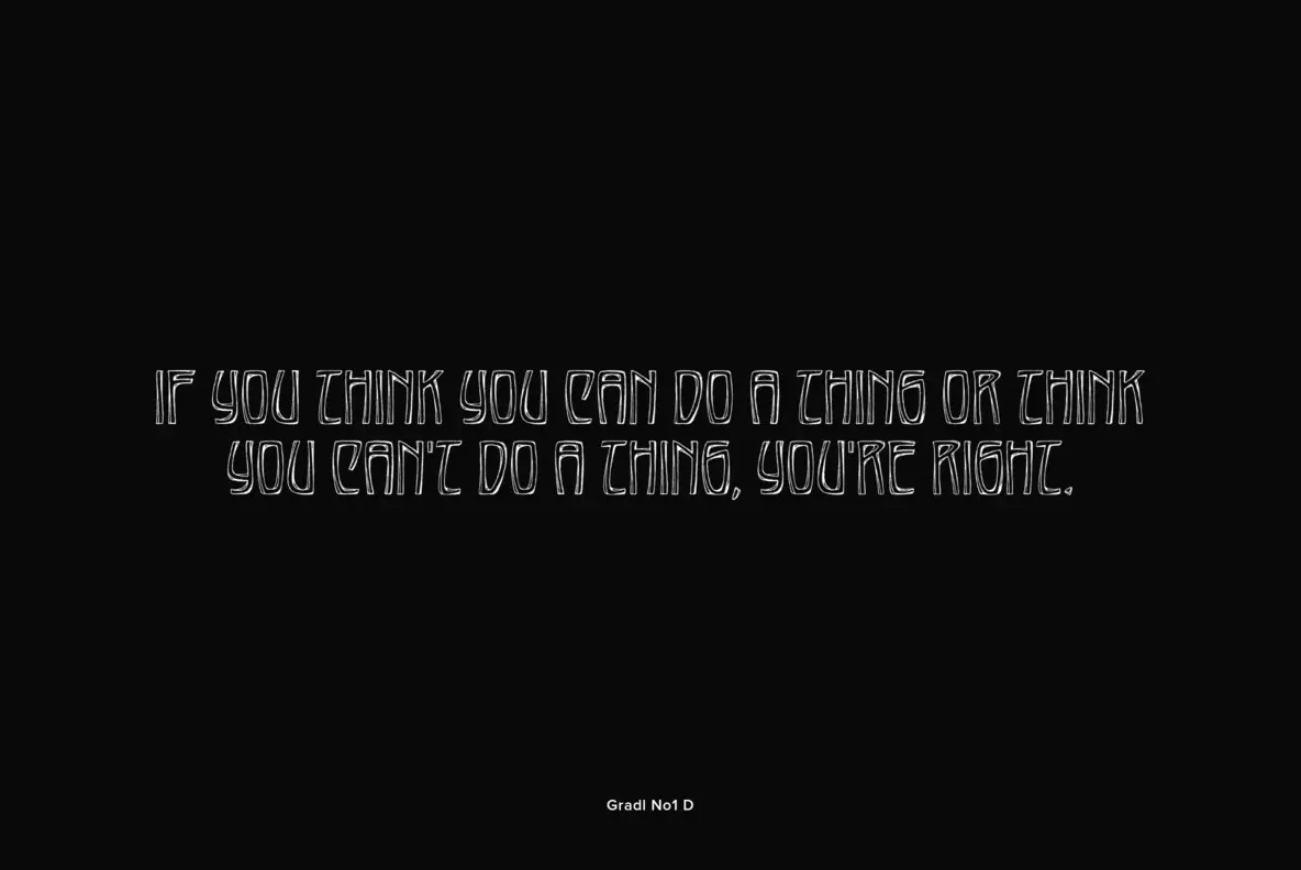 Gradl Font - YouWorkForThem