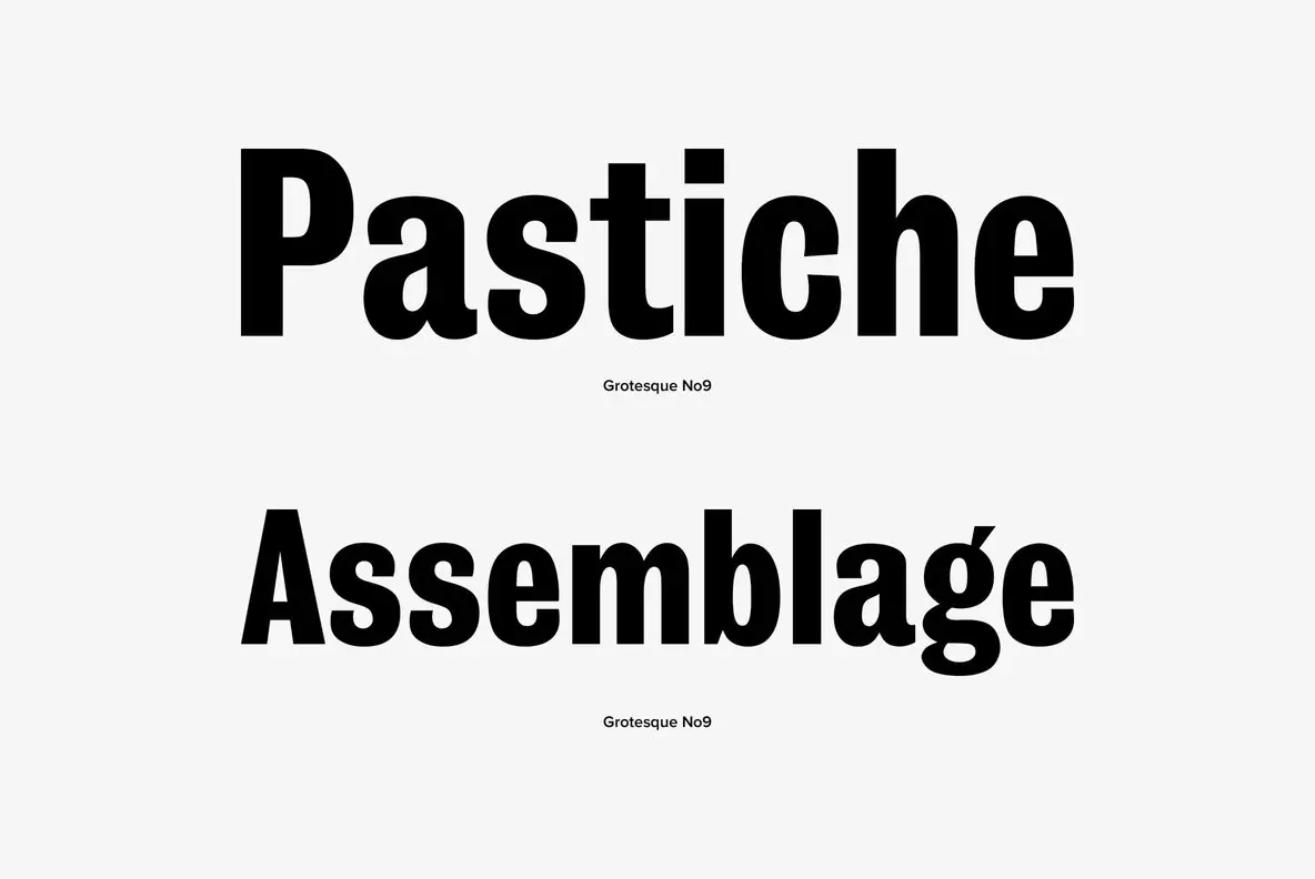 Grotesque No 9 Font - FontPath