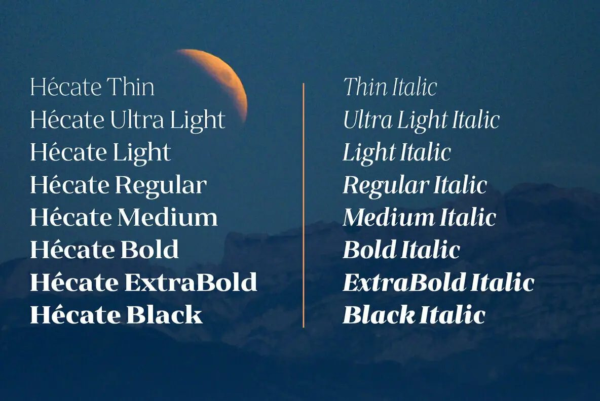 Hecate Font - YouWorkForThem