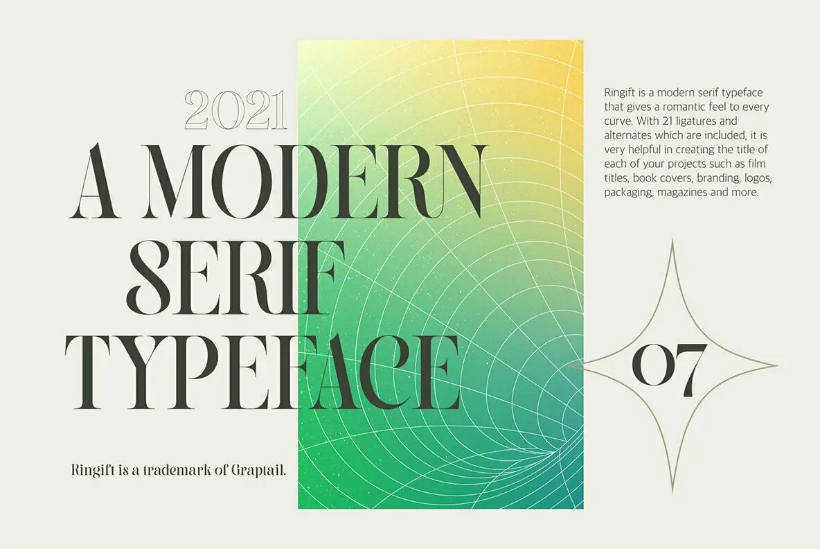 Ringift Font - YouWorkForThem