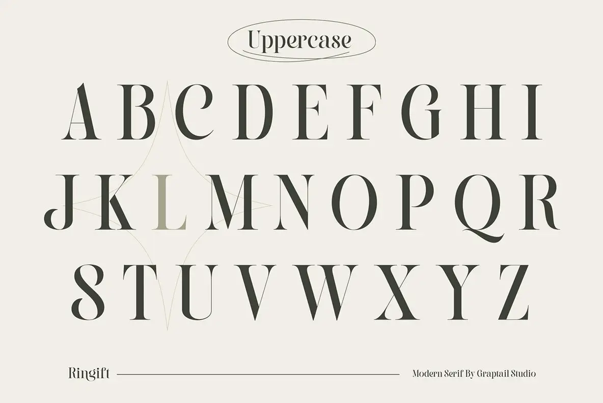 Ringift Font - YouWorkForThem