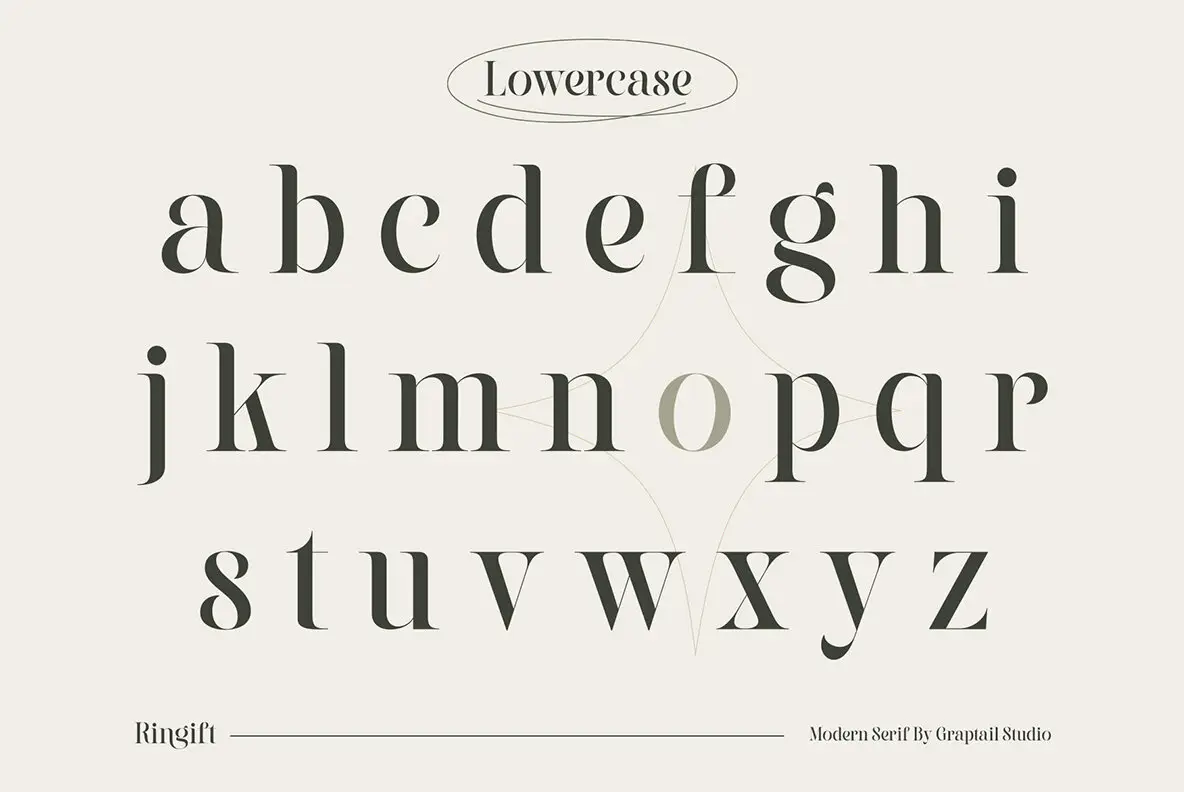 Ringift Font - YouWorkForThem