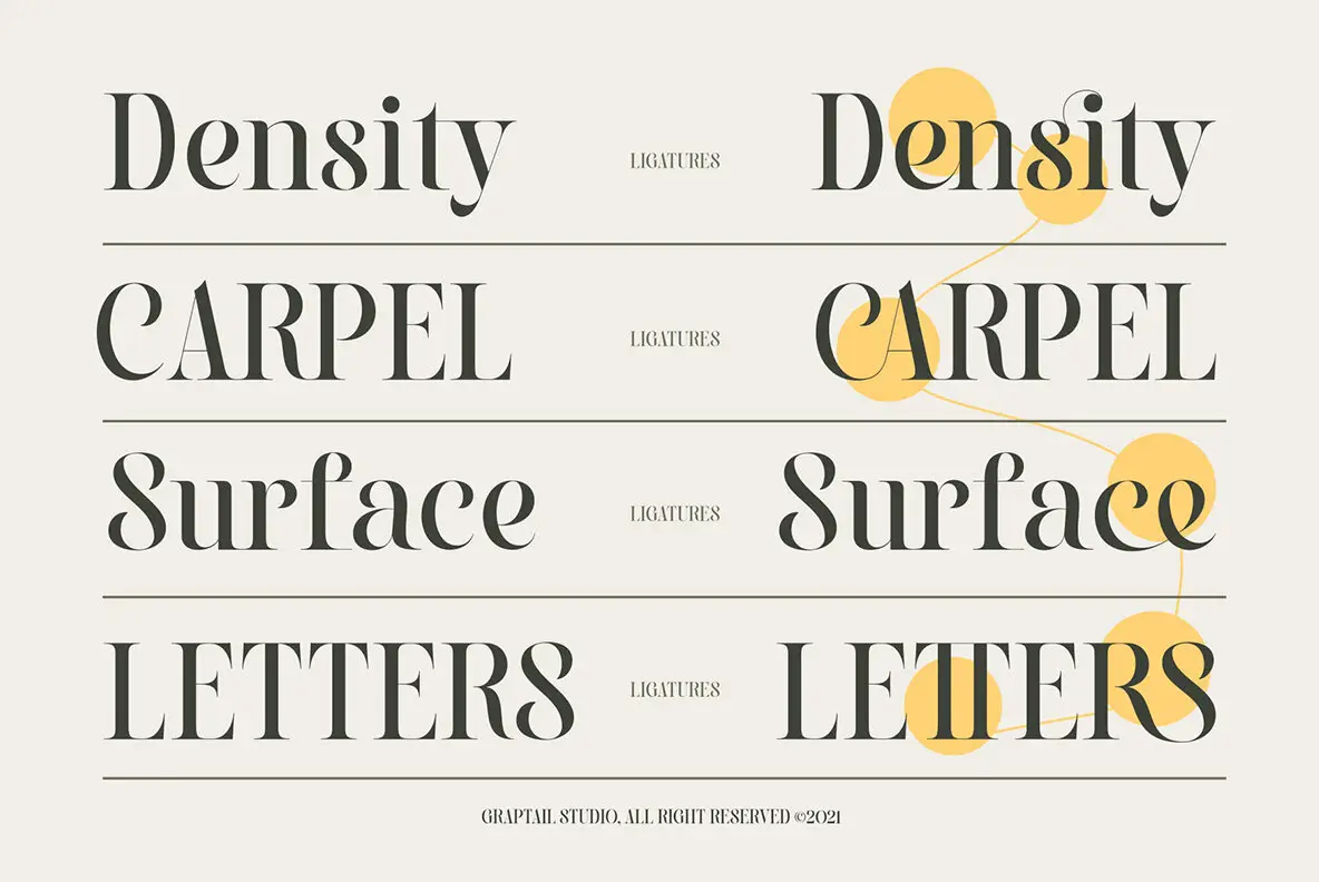 Ringift Font - YouWorkForThem
