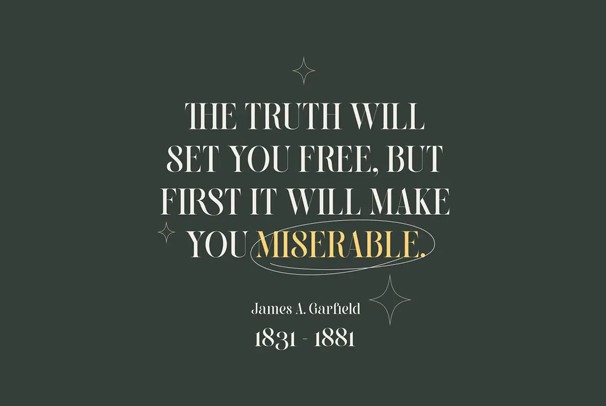 Ringift Font - YouWorkForThem