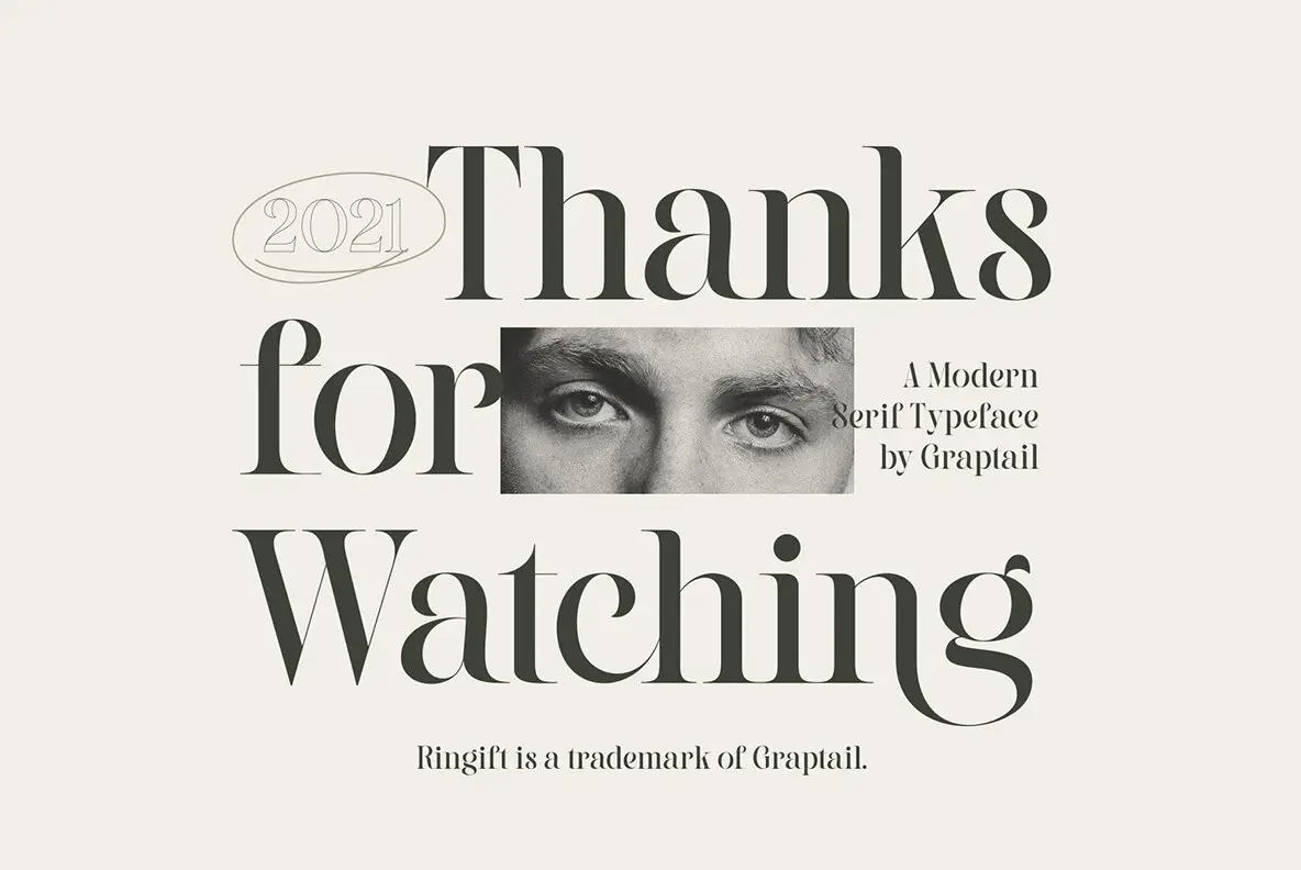 Ringift Font - YouWorkForThem